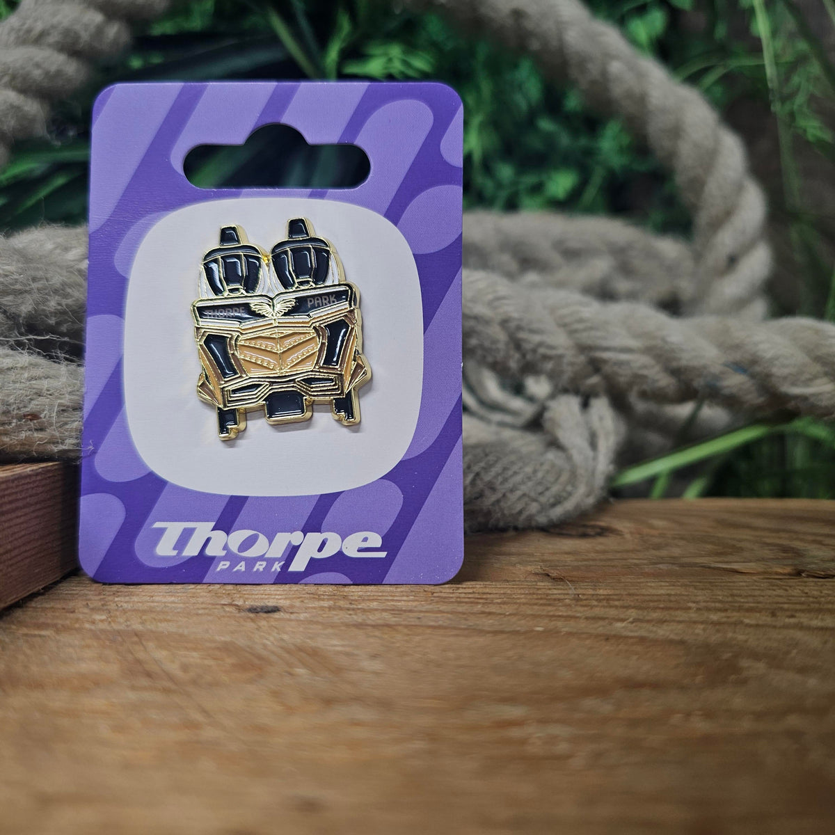 Hyperia Ride Car Pin Badge – Thorpe Park Online Shop
