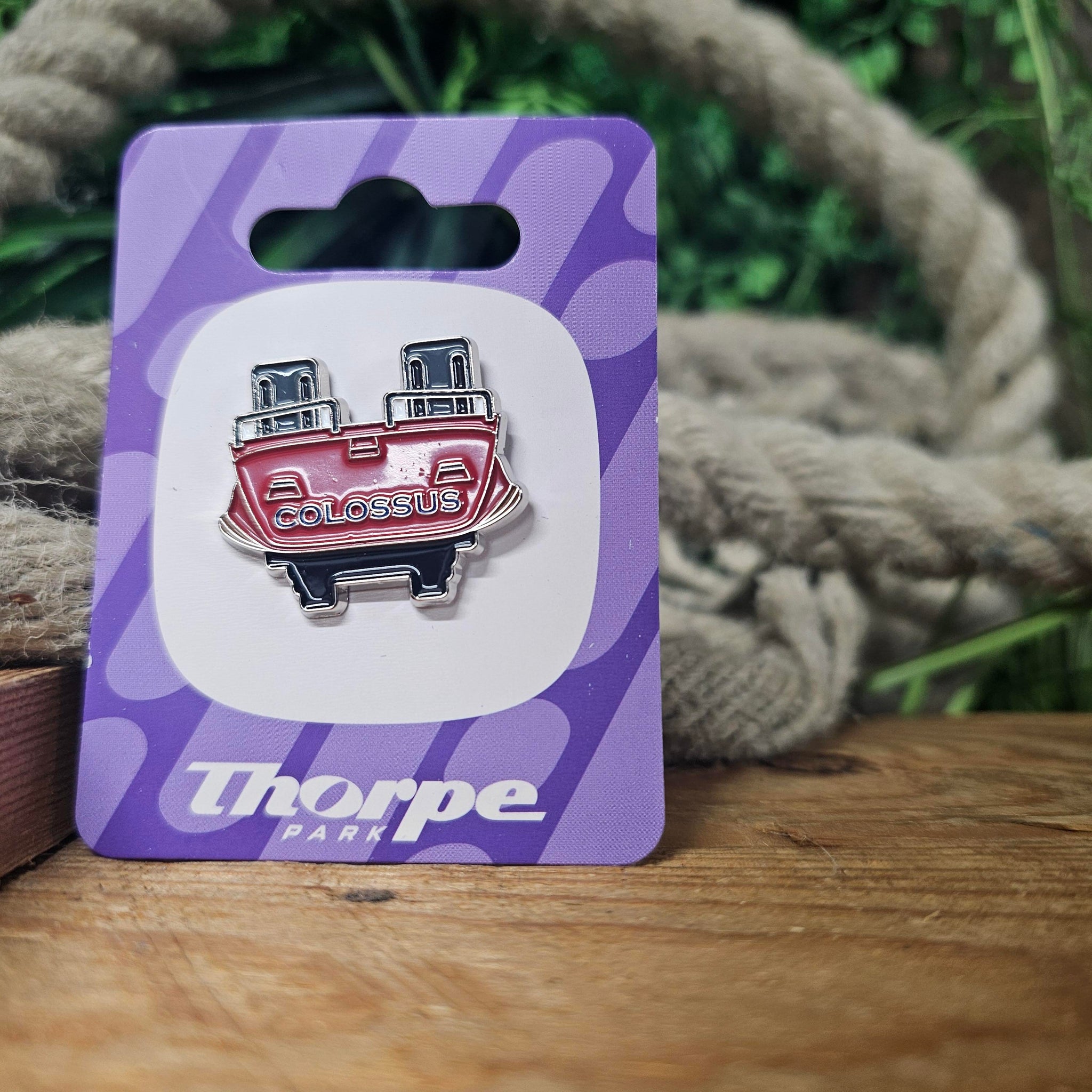 Colossus Ride Car Pin Badge – Thorpe Park Online Shop