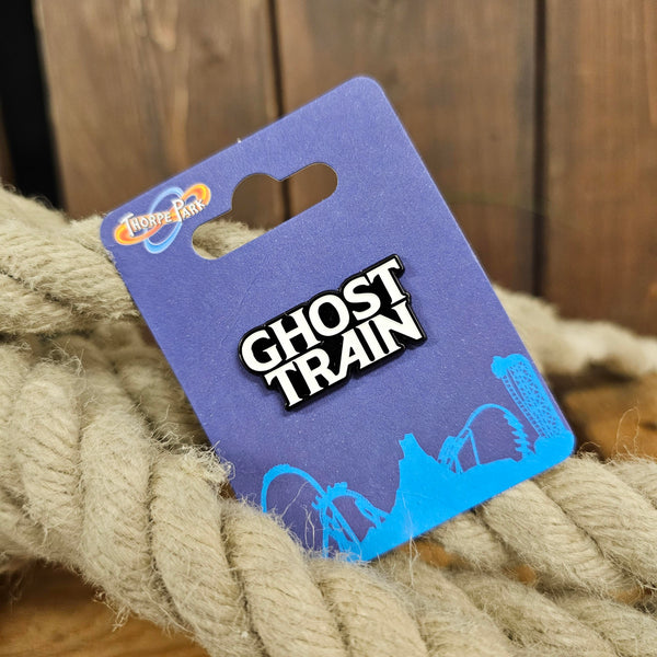 Ghost Train Logo Pin Badge – Thorpe Park Online Shop