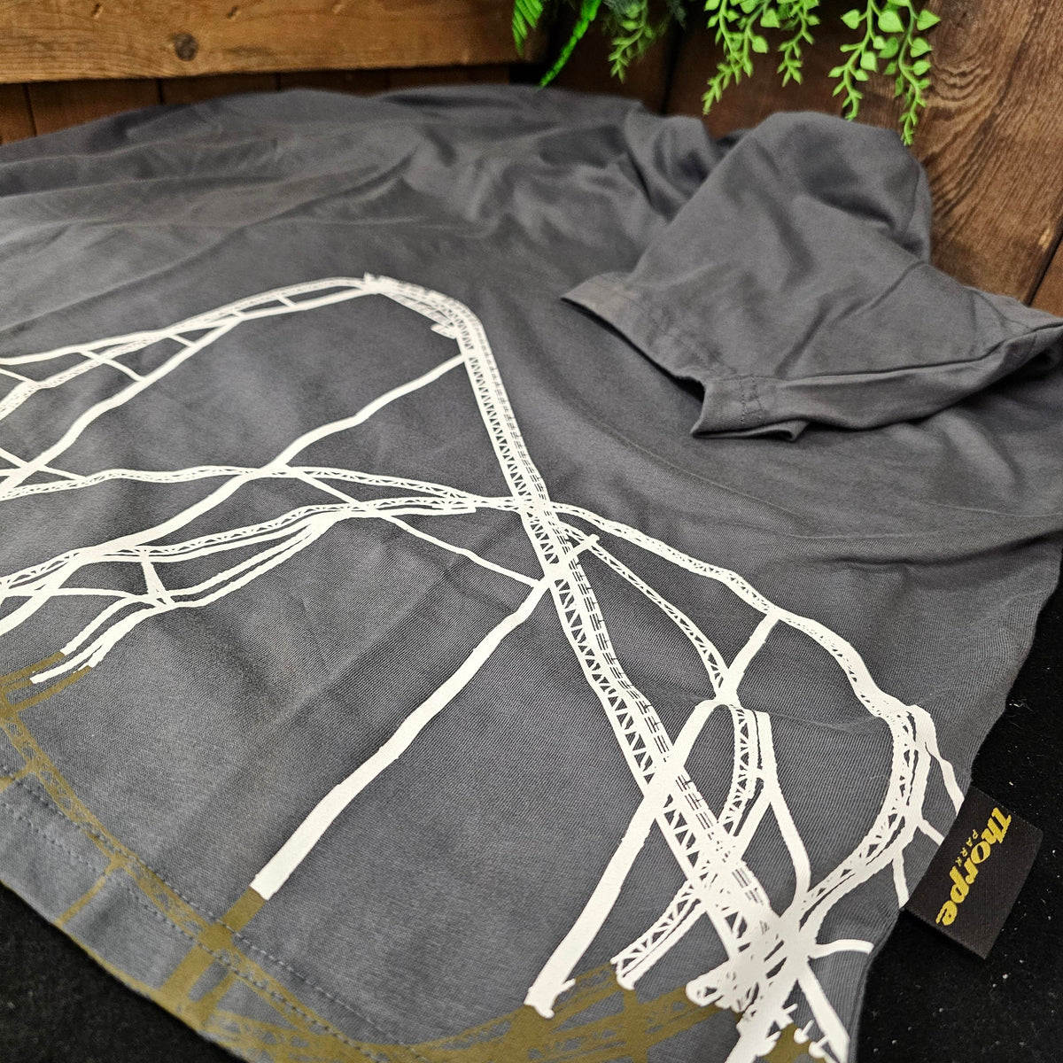 Hyperia Oversized Skyline T-Shirt – Thorpe Park Online Shop