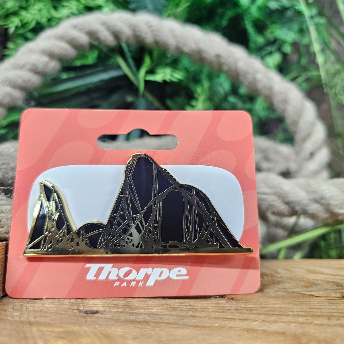 Large Hyperia Skyline Pin Badge – Thorpe Park Online Shop