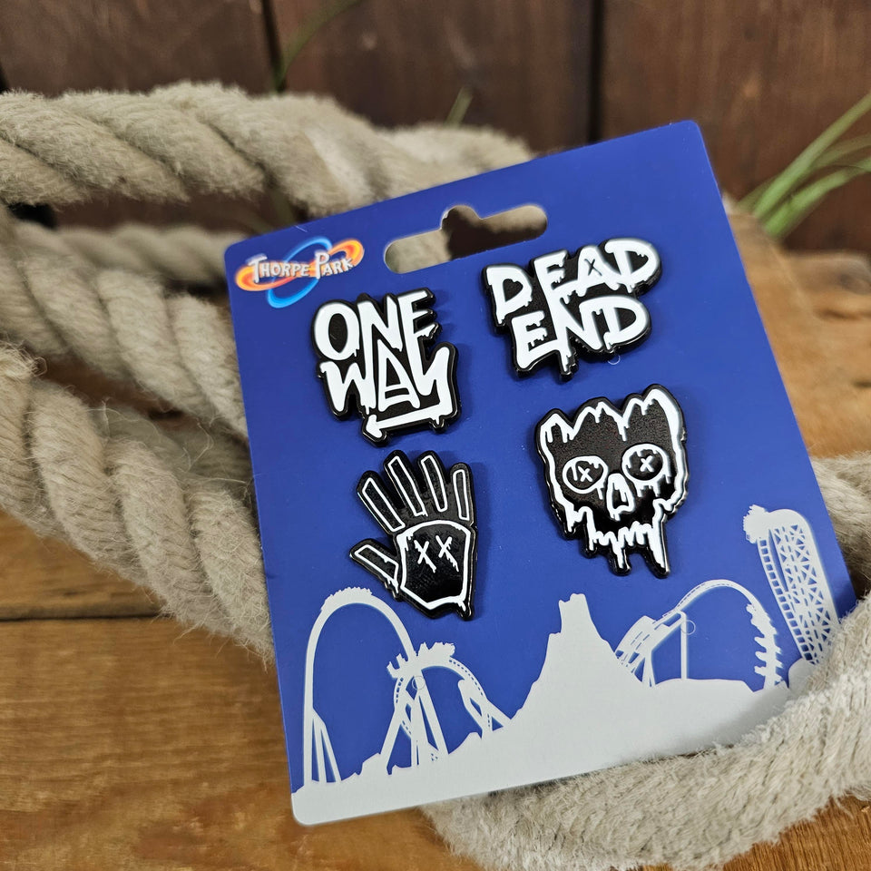 Ghost Train Runes Pin Set – Thorpe Park Online Shop