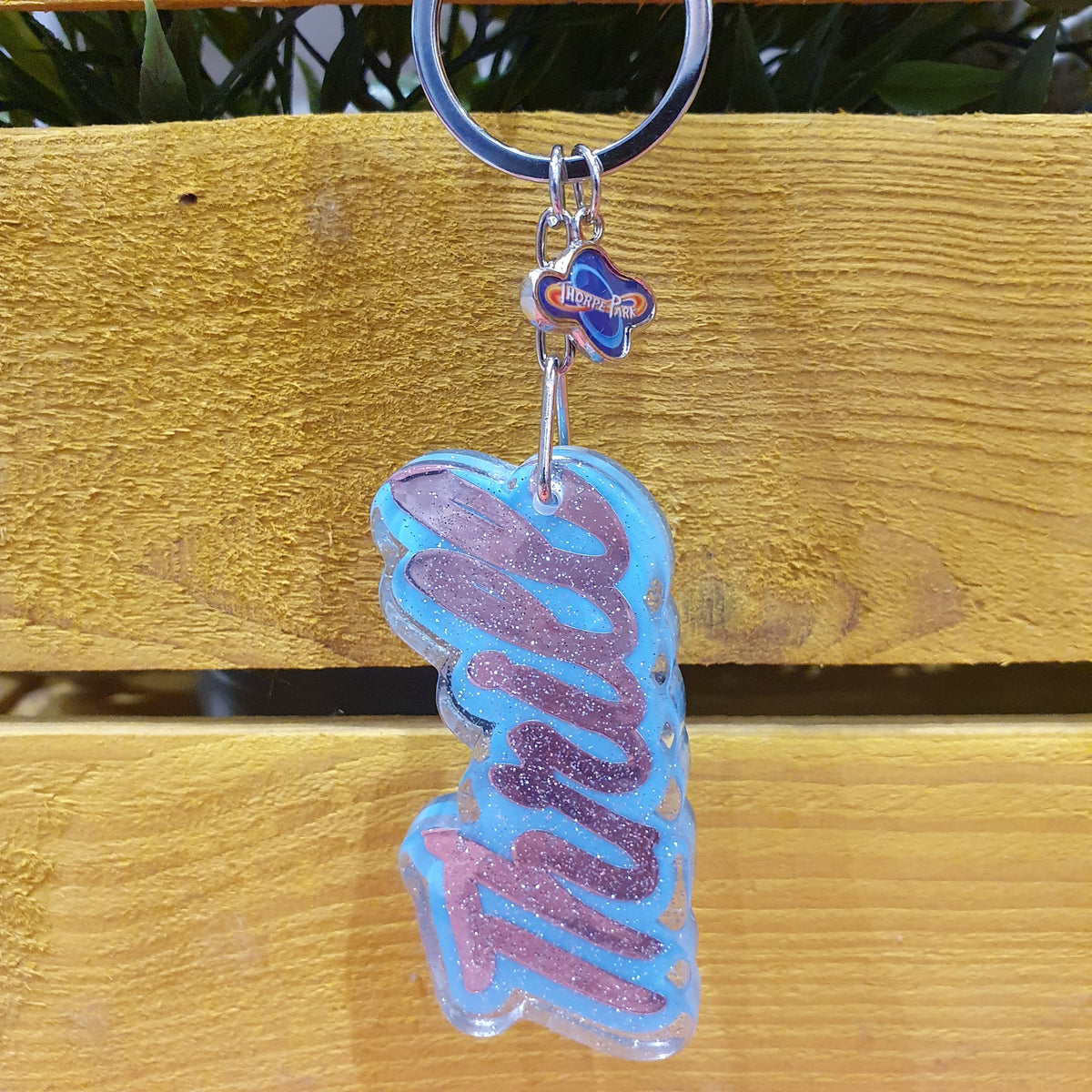 Thrill Keyring – Thorpe Park Online Shop